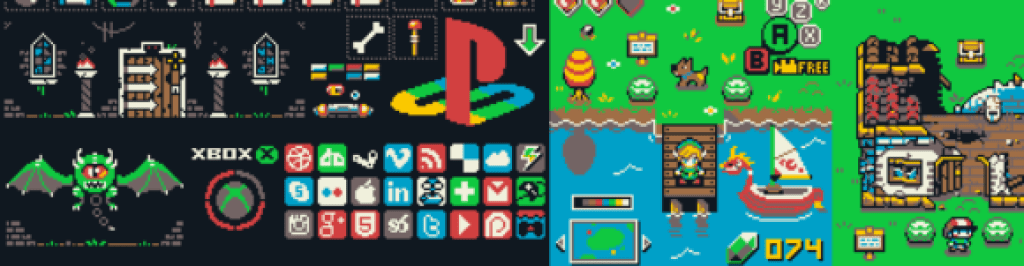 Retro Game Colour Palettes And Tools – Stuart's Pixel Games