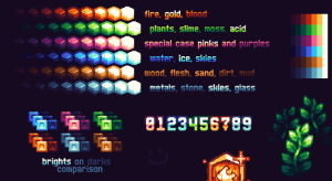Retro Game Colour Palettes And Tools – Stuart's Pixel Games