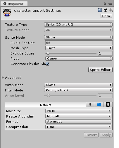 How To Import Sprite Sheets – Unity – Stuart's Pixel Games
