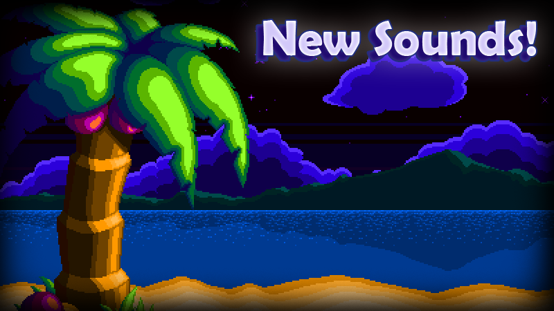 New Title Screen Preview with new Music – Stuart's Pixel Games